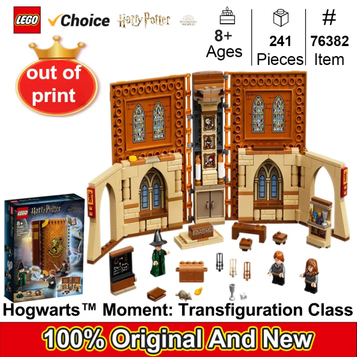 LEGO 76382 Harry Potter Hogwarts Moment :Transfiguration Class Building ...