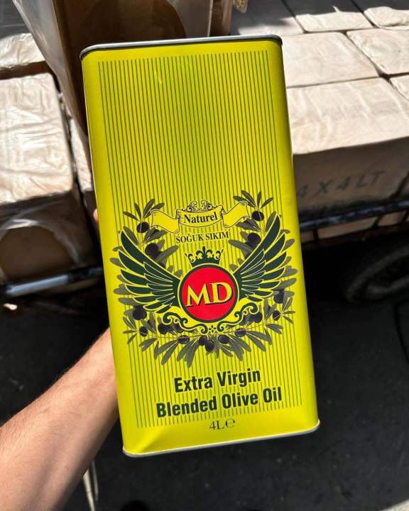 MD OLIVE OIL |4Ltr Turkish Blended Extra Virgin Oil | Daraz.pk