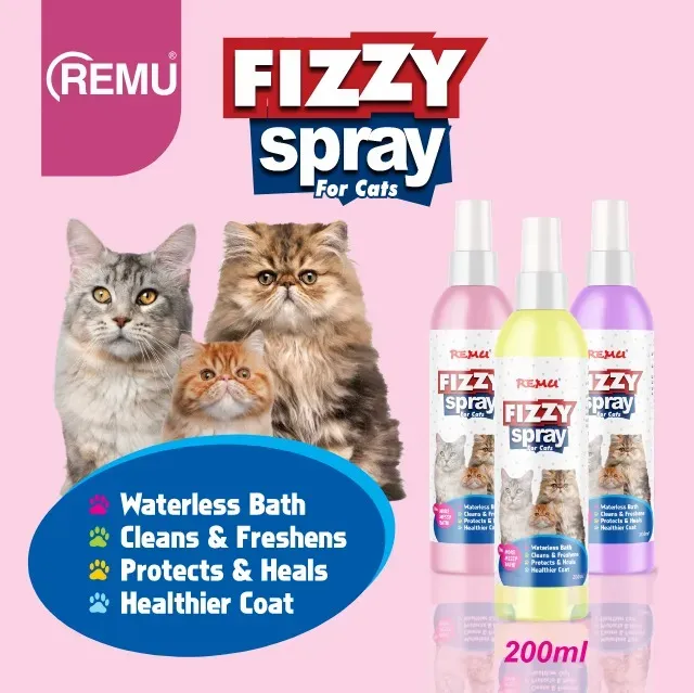 Remu - Fizzy Spray For Cat - 200 ml | Daraz.pk