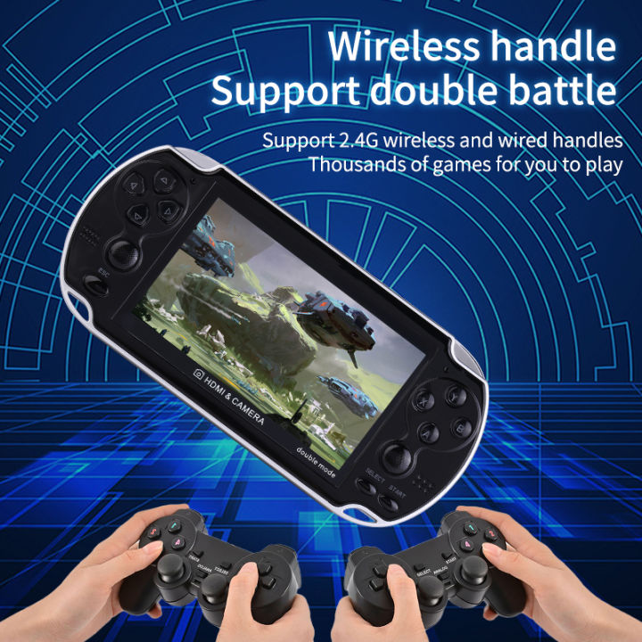 A3 Retro Handheld Playstation 4.3 Big Screen Nostalgic 128-bit Arcade ...