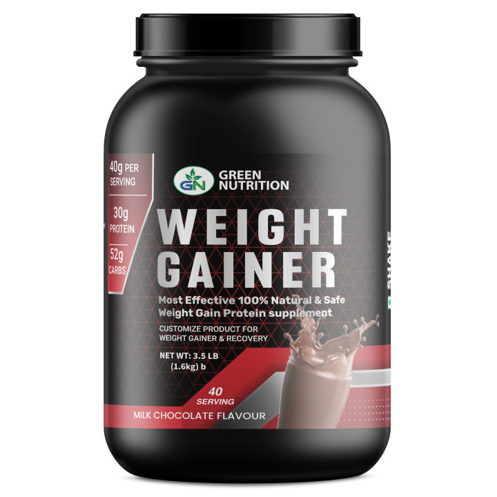 GN Weight Gainer 1.6kg - New Getup 100% Natural & Safe Weight Gain ...