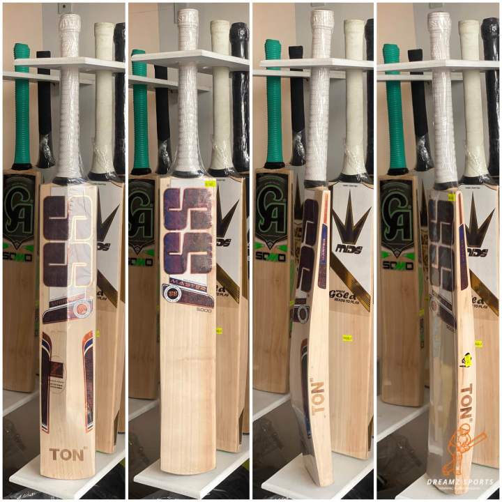 SS Master 5000 Premium English willow cricket bat SH size | Daraz.lk