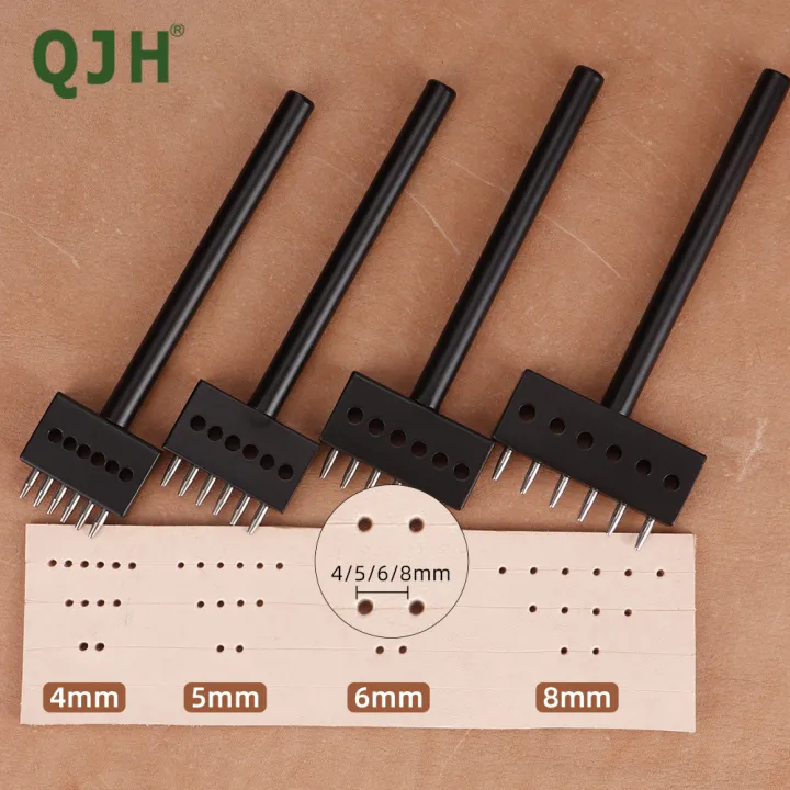 1set Leather Belt Hole Punching Tool, DIY Round Hole Puncher, Leather ...