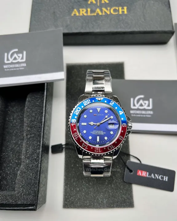 Arlanch Watch | AR3050 | Pepsi Watch | Batman Watch | Red Blue Watch ...