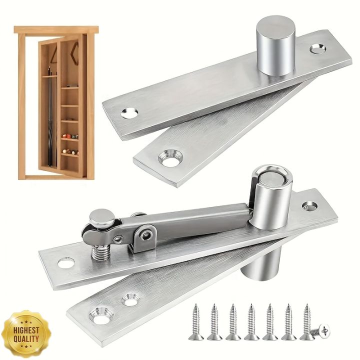360° Rotation Heavy Duty Pivot Hinge,Stainless Steel Hidden Door Hinges ...