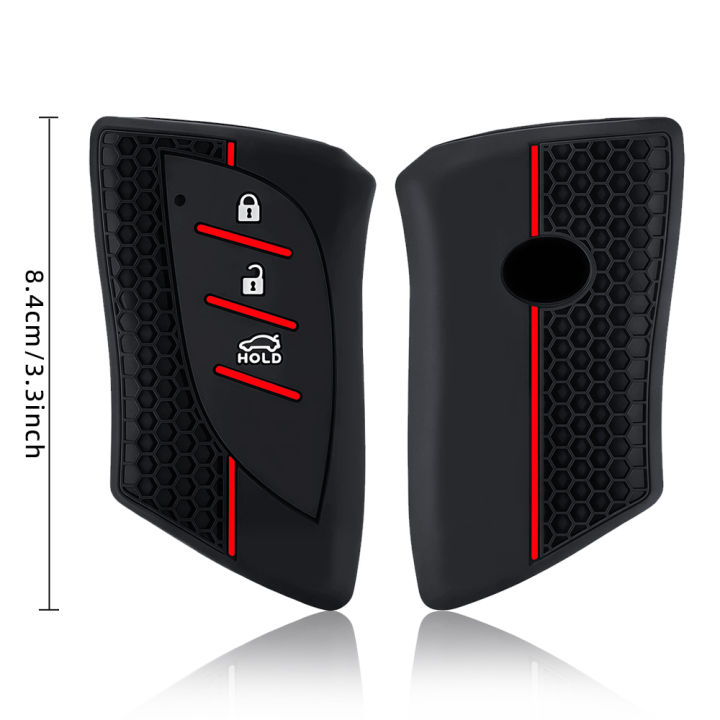 Silicone Car Key Case Cover For Lexus NX ES UX US RC LX GX IS GS RX 200 ...