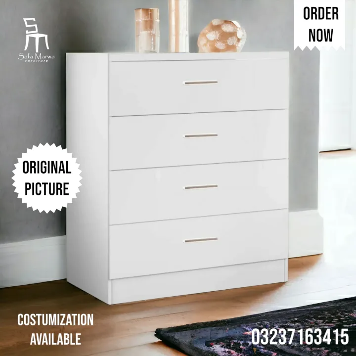 4Drawer Chester | Chester Drawer | Dresser. | Daraz.pk