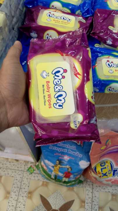 Me&My baby wipes 72's purple | Daraz.pk