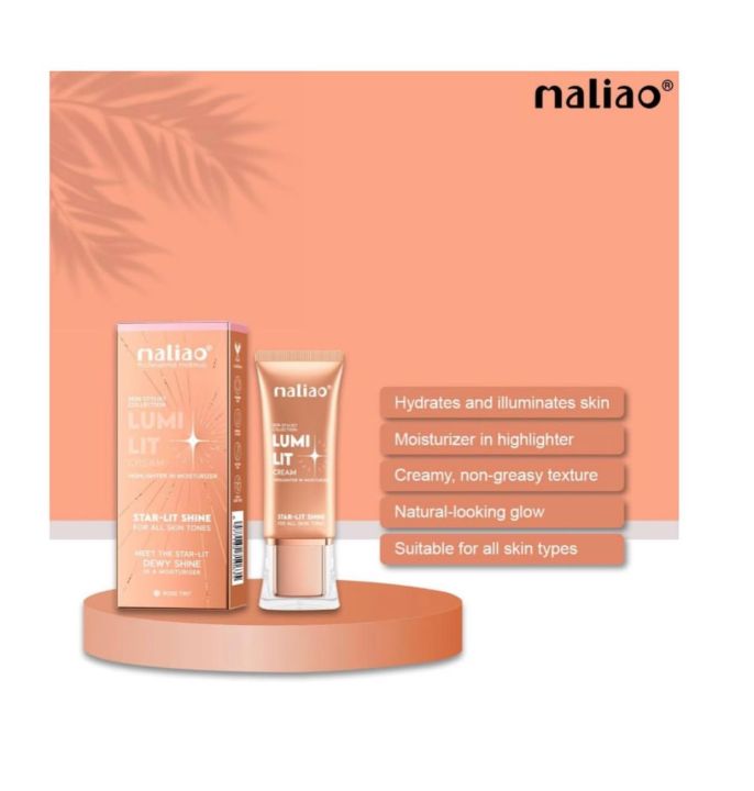 Maliao Lumi Lit Highlighter Cream – Moisturizing Liquid Highlighter for ...