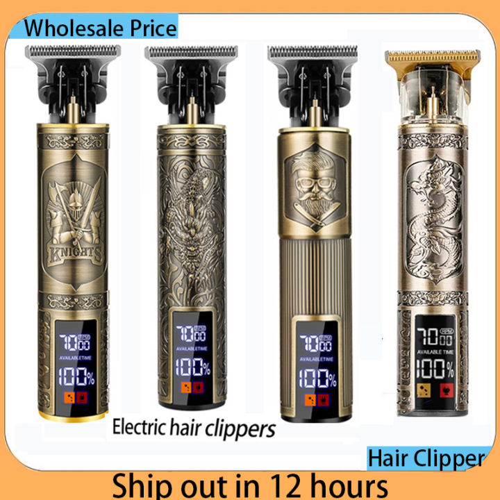 Portable Shaver Barber Cordless Electric Hair Cutting Machine USB Fast ...