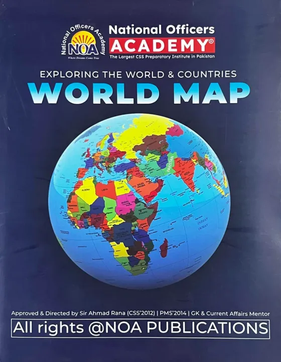 Exploring The World & Countries World Map | Daraz.pk