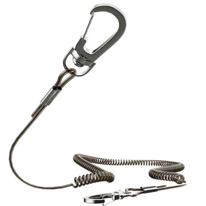 Steel wire lost hand fishing rope, high elasticity automatic telescopic ...