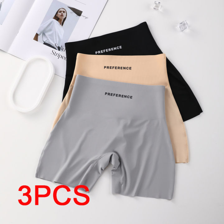 3PCS/set Protective Shorts Plus Size Shorts Seamless Underwear for ...
