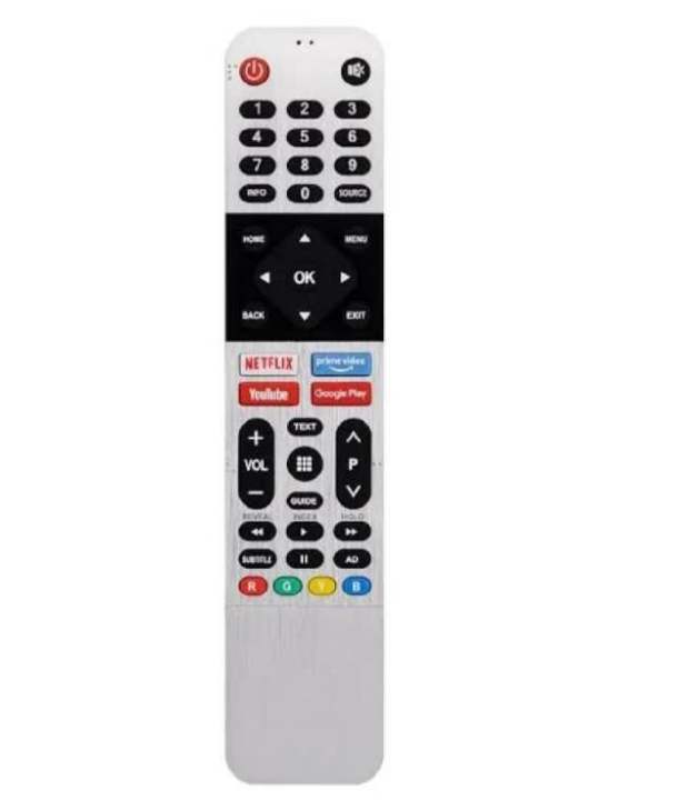 Ecostar Smart Android LED TV Remote Without Voice Cammands with NetFlex ...