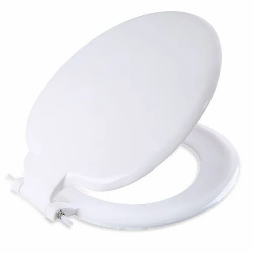 Commode Bathroom Toilet Plastic Seat & Cover Round | Daraz.lk