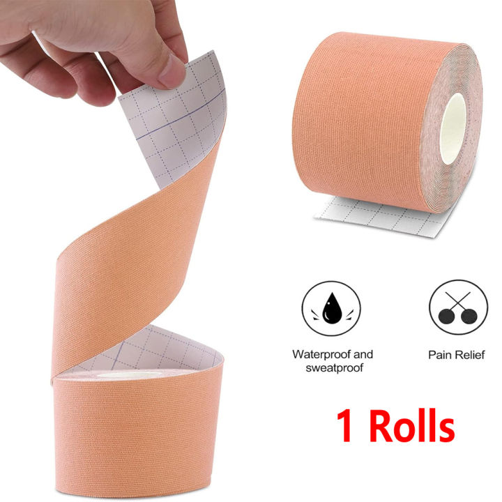 1 Roll Kinesiology Tape Kinetic Tape, Waterproof Athletic Sports Tape ...