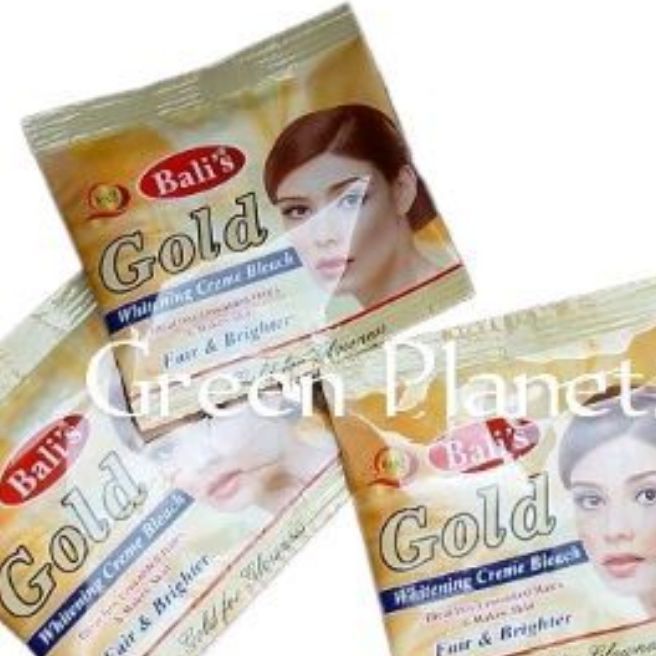 Qty. 3 Gold Whitening Cream Bleach Sachet | Daraz.pk