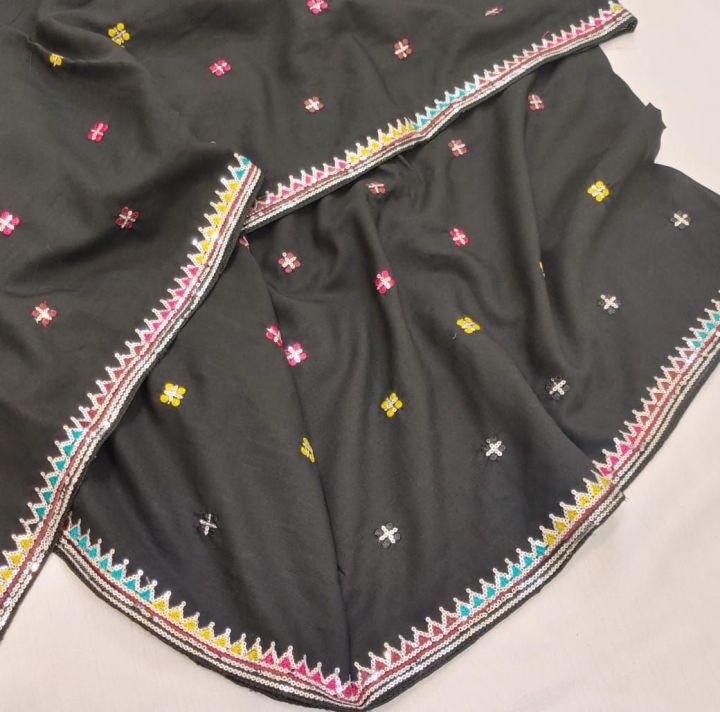 STYLISH SWISS LAWN MULTANI STYLE CHADAR* | Daraz.pk
