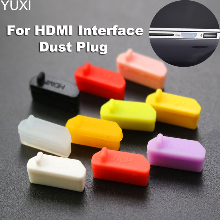 YUXI 10Pcs Silicone Dust Plug Cover Stopper Universal Dustproof USB ...