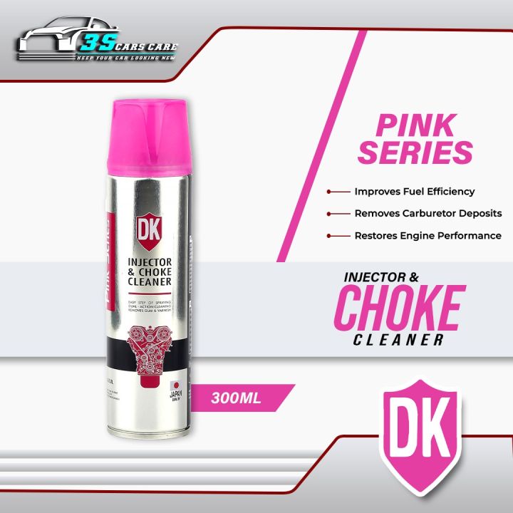 DK Pink Series Injector & Choke Cleaner 300ml – Dual Action Spray ...