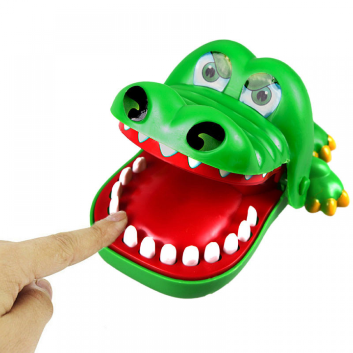 Crocodile Teeth Toys Alligator Biting Finger Dentist Games Jokes Game ...