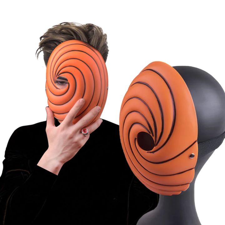 Anime Akatsuki Obito Cosplay Masker Unisex Masquerade Party Halloween ...