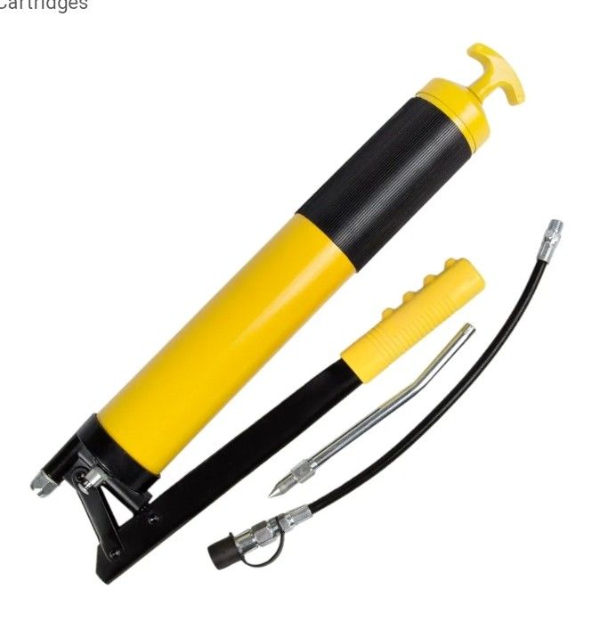 Manual Grease Gun Dual Push Rod Dual Piston Lube Grease Gun for ...
