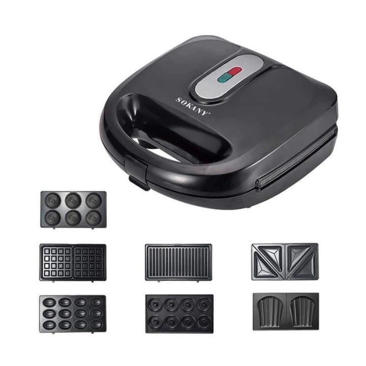 Premium Quality Sokany 7 IN 1 Multifunctional SANDWICH MAKER (Sandwich ...