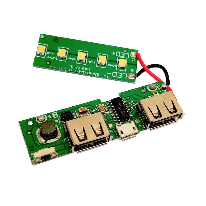 Fast charging power bank 5V 3A Micro USB INPUT and 2 USB OUTPUT WITH 5 ...