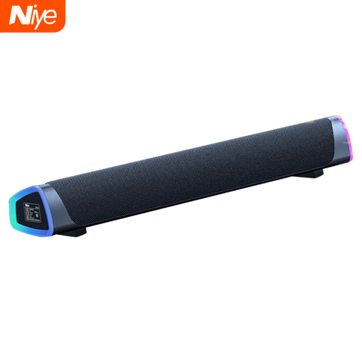 Niye Computer Speaker Bar Stereo Sound Subwoofer Bluetooth Speaker For ...