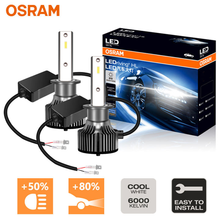OSRAM LED H1 P14.5s 12V 50W CF Version Car Headlight 4000LM Power ...