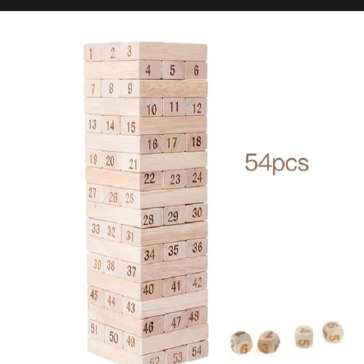 Jenga Number Game- Jenga - Jenga Game - Jenga Blocks - Jenga Game Large ...