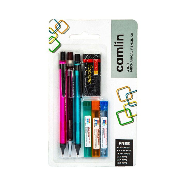 3 in 1 Camel / Camlin Mechanical Pencil Kit | Daraz.com.np