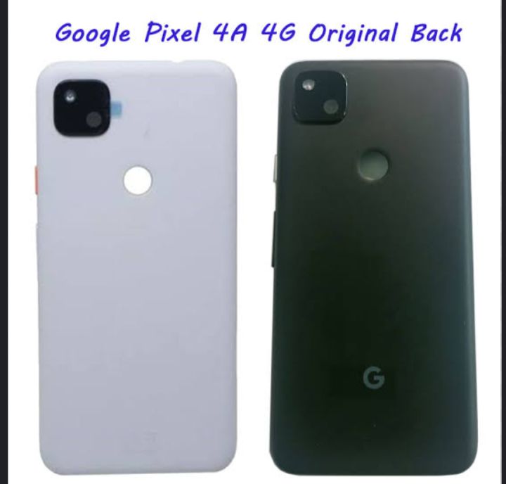 Google pixel 4a 4g Back Battery Rear Door Housing Case Back Panel or Back Glass for Google pixel ...