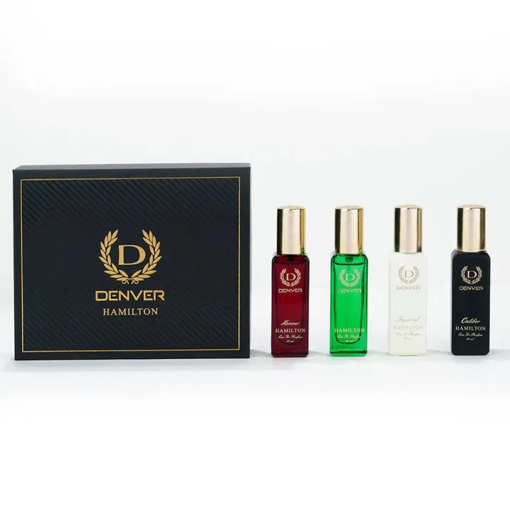 Denver Perfume Gift Set of Honour, Imperial , Caliber and Hamilton ...