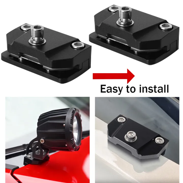 Car Light Accessories LED Work Light Bar Mounting Bracket Universal For ...