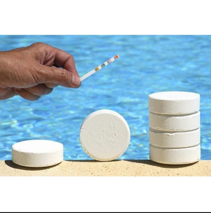 Chlorine Tablets For Swimming Pool Cleaning (Pack Of 5) Multifunction ...