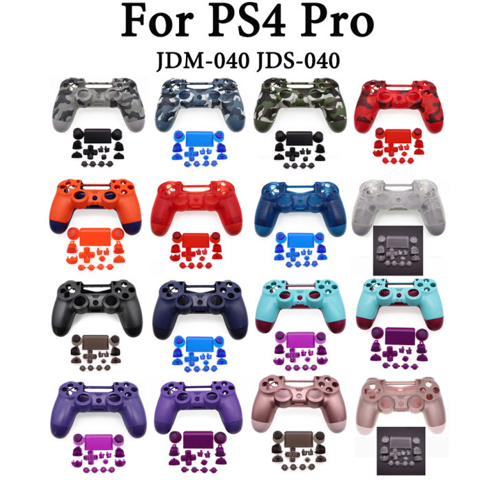 DIY Full Shell Case Housing and Buttons For PS4 Pro 040 Controller ...
