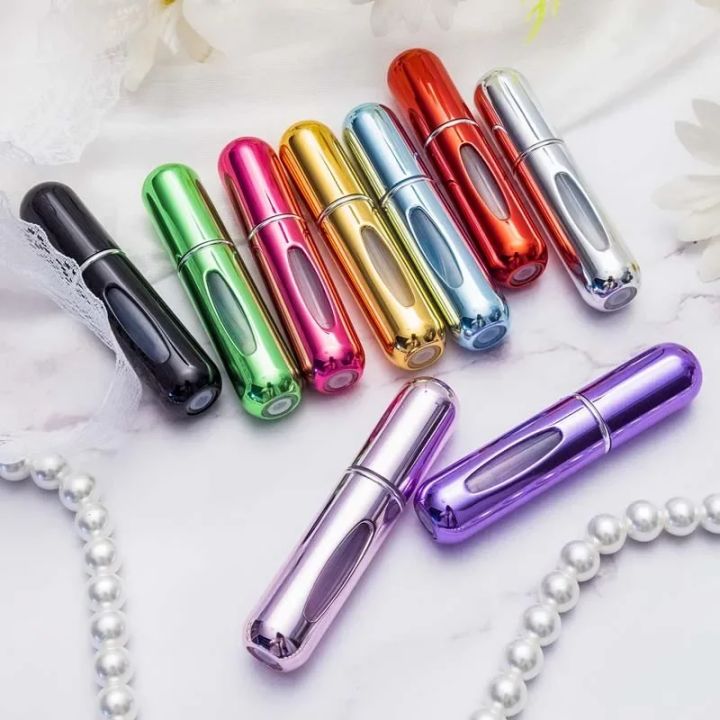 Travel Mini perfume Refillable Atomizer Container Portable Travel Size ...