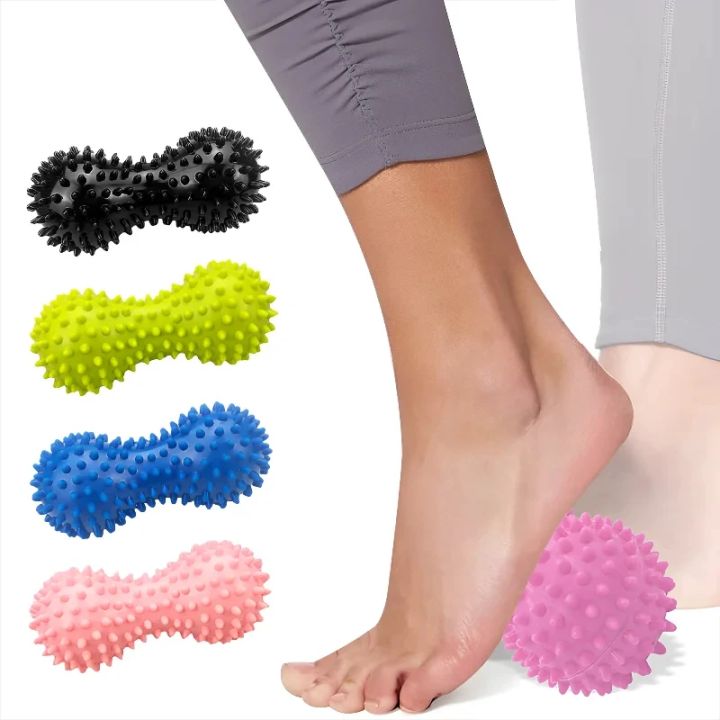 Peanut Massage Muscle Pain Stress Training Spiky Ball Foot Massager ...