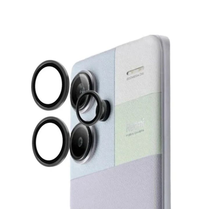 Camera Metal Ring Glass Lens Protector for Redmi Note 14 13 14C Pro ...