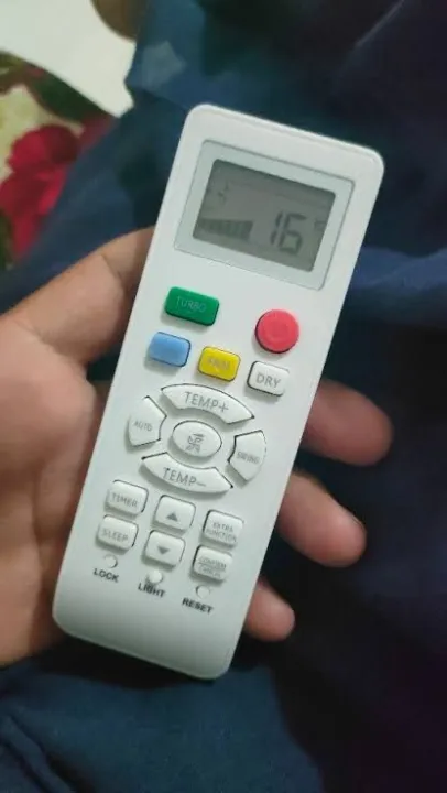 Hair DC inverter Ac Remote control orginal 100 % | Daraz.pk
