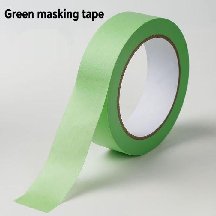 Green Masking Tape 25m, Premium Painters Tape, Clean Release, Writable ...