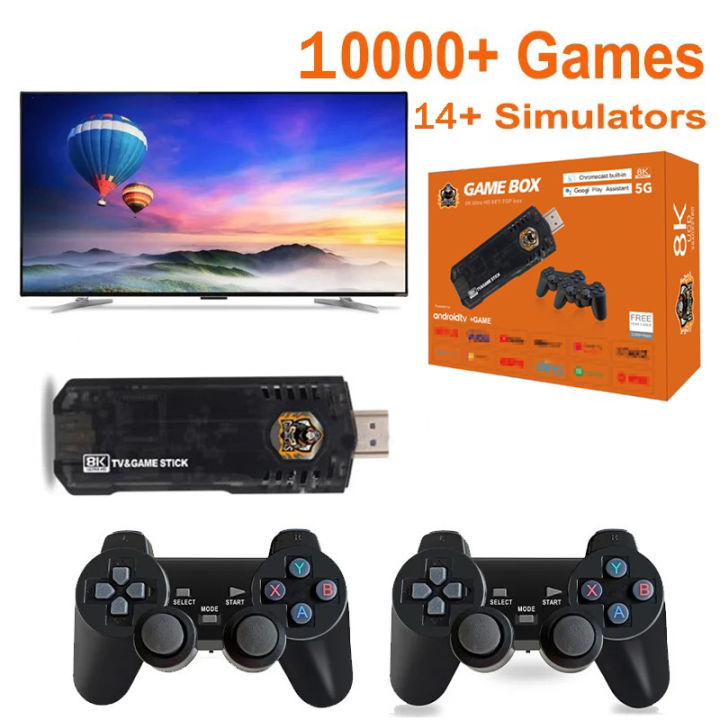 X8 Retro video game console 64GB with built-in 10000 game handheld ...