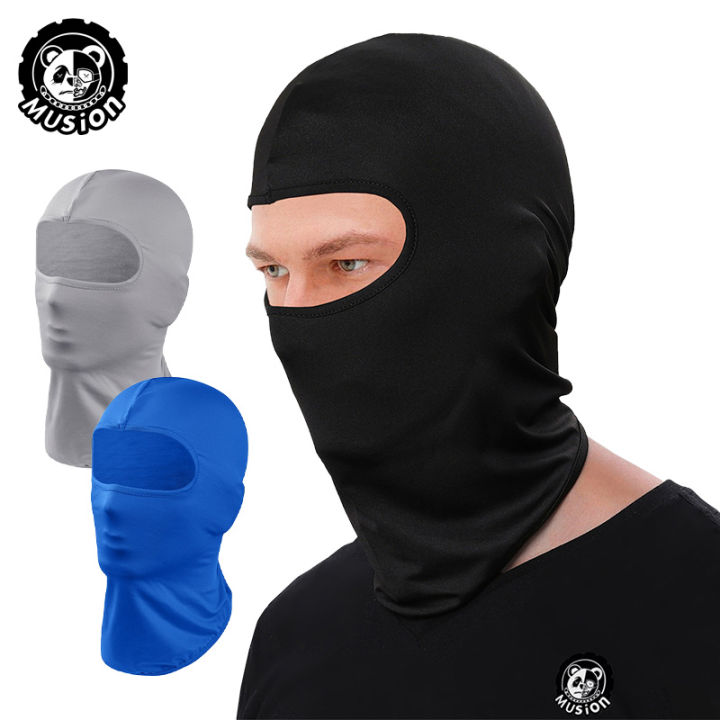 Musion Motorcycle Balaclava Sun Protection Full Face Mask Breathable ...