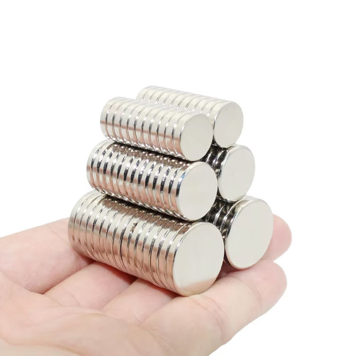 8/10/12/15x3mm Super Strong Round Disc Shape Blocks NdFeB N42 Neodymium ...