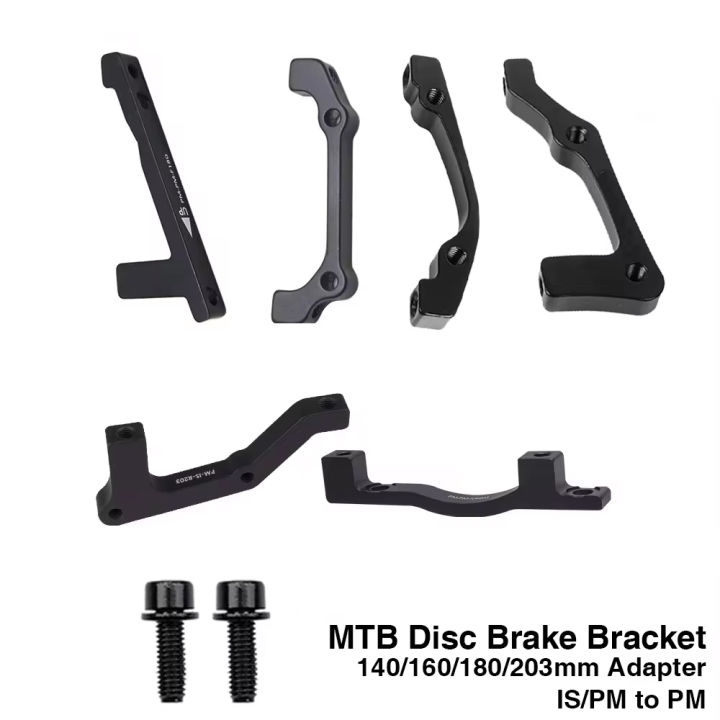 Bike Disc Brake Rotor Mount Adapter MTB Ultralight Bracket IS PM A B to ...