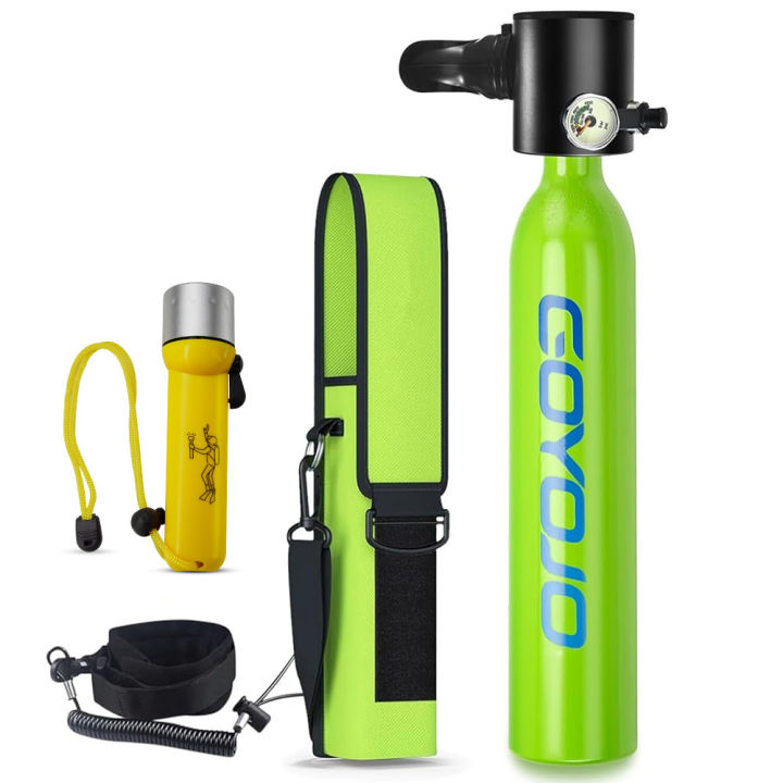 GOYOJO 0.5L Mini Scuba Cylinder Tank Diving Scuba 5-10 Minutes 2025 ...