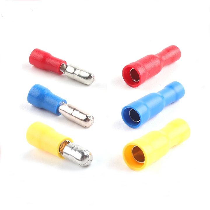 20PCS MPD/FRD Bullet Connectors Insulated Male/Female Crimp Terminals ...