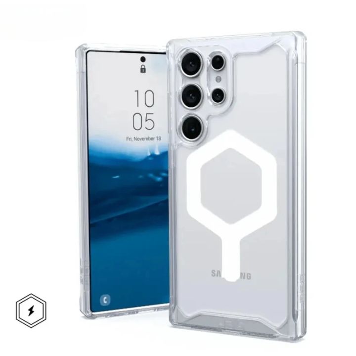Rugged Plyo Pro MagSafe Clear Case for Samsung Galaxy S25 Ultra Plus ...